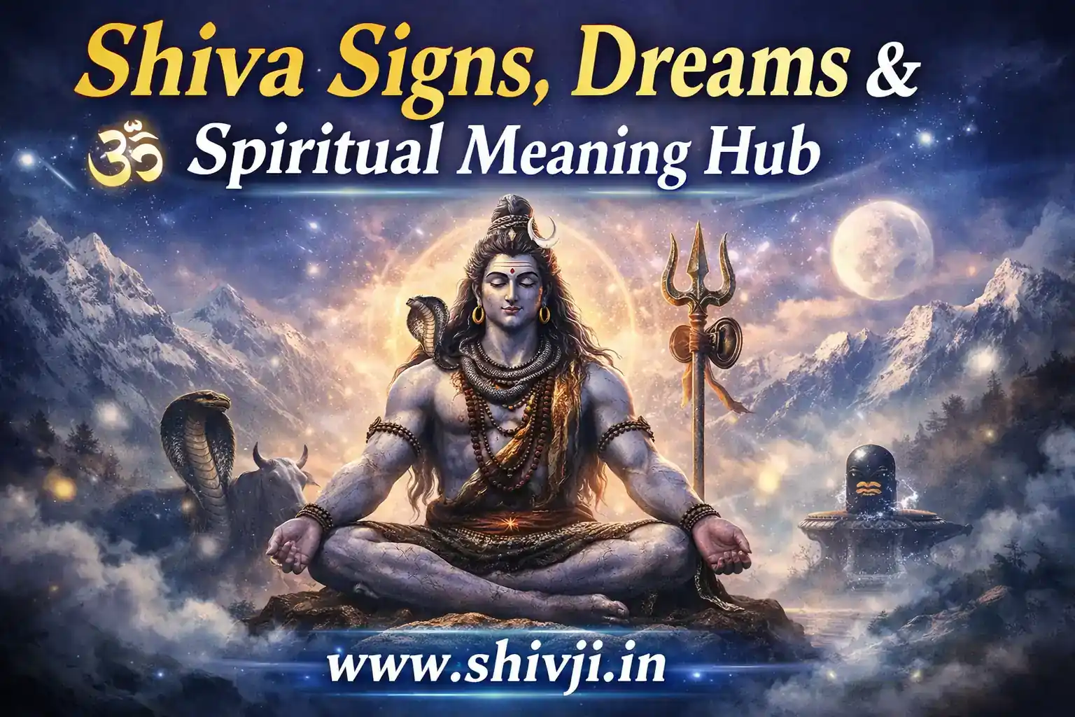 Shiva Signs & Dreams Meaning – Spiritual Guide by Shivji